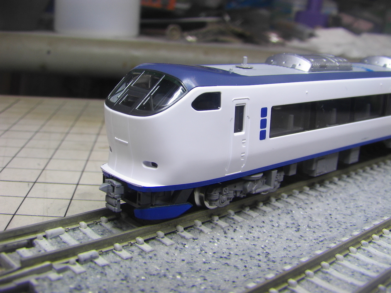 増結できることを待っていたのに… (tomix 281系「はるか」 入線): T．O．重工の鉄道模型作成日誌