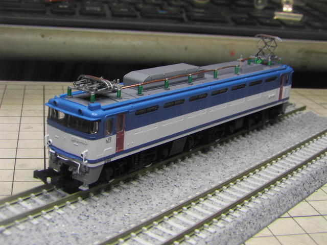 実は旅客も考えて…… (tomix EF81形450番台後期形入線): T．O．重工の鉄道模型作成日誌